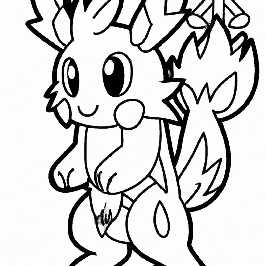 10 Desenhos de Pokémon Perserker para Imprimir e Colorir