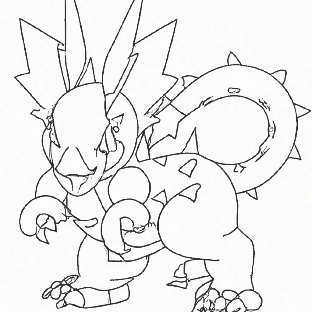 Desenhos de Pokémon Regidrago para Imprimir e Colorir