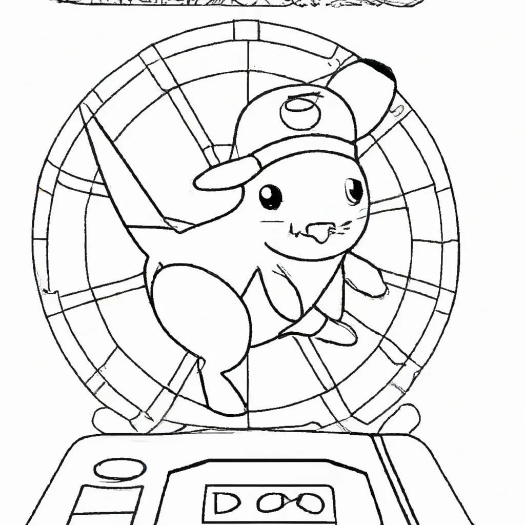 10 Desenhos de Pokémon Watchog para Imprimir e Colorir