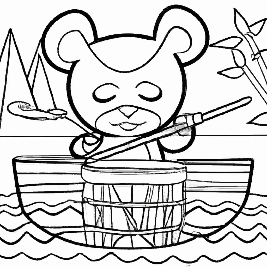 10 Desenhos de Remo para Imprimir e Colorir