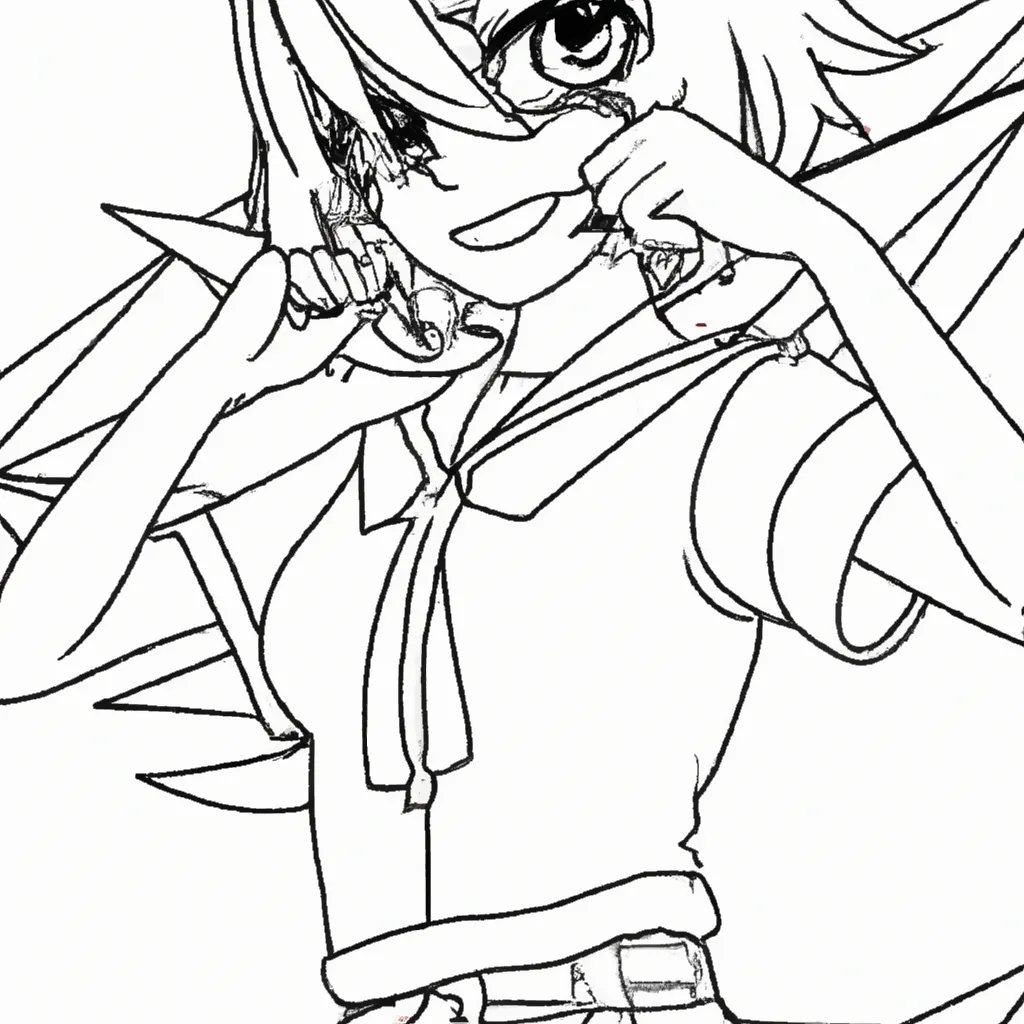 10 Desenhos de Ryuko Matoi para Imprimir e Colorir