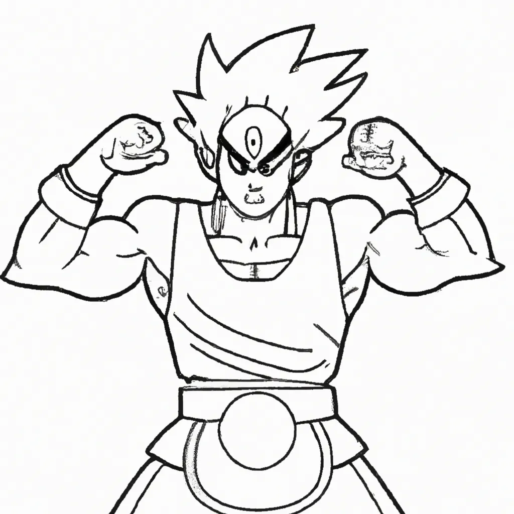 10 Desenhos de Dabura (DBZ) para Imprimir e Colorir