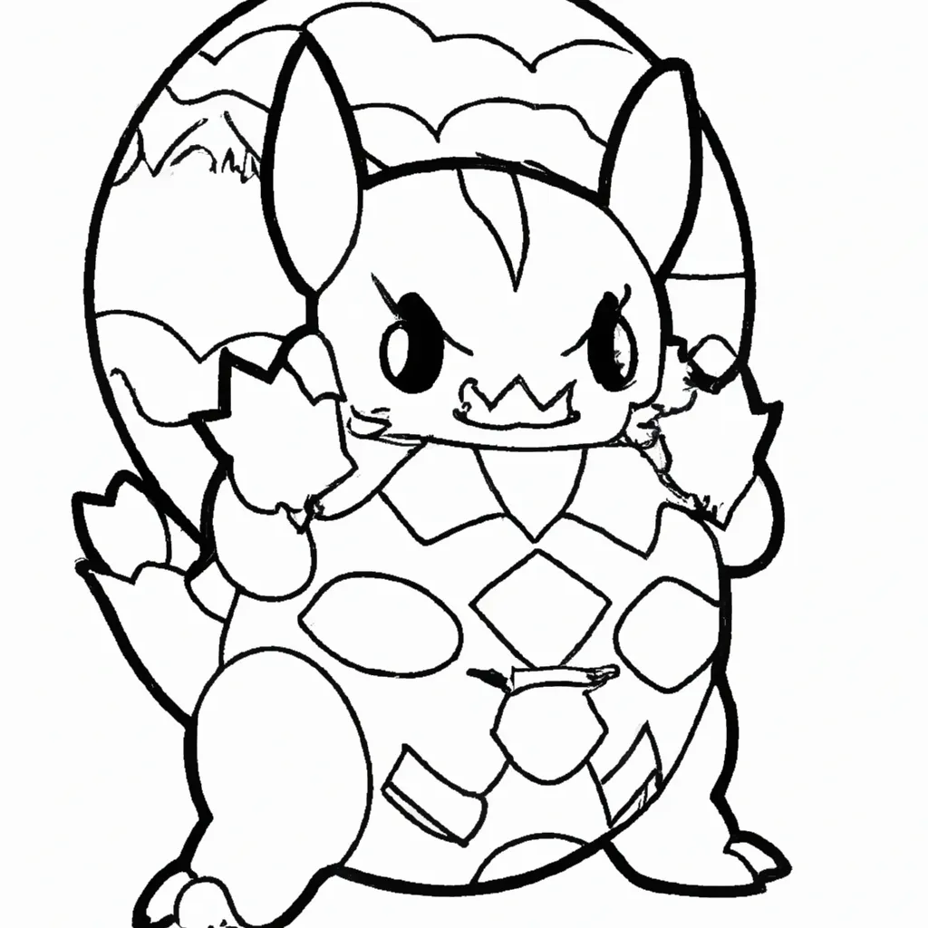 10 Desenhos de Pokémon Abomasnow para Imprimir e Colorir
