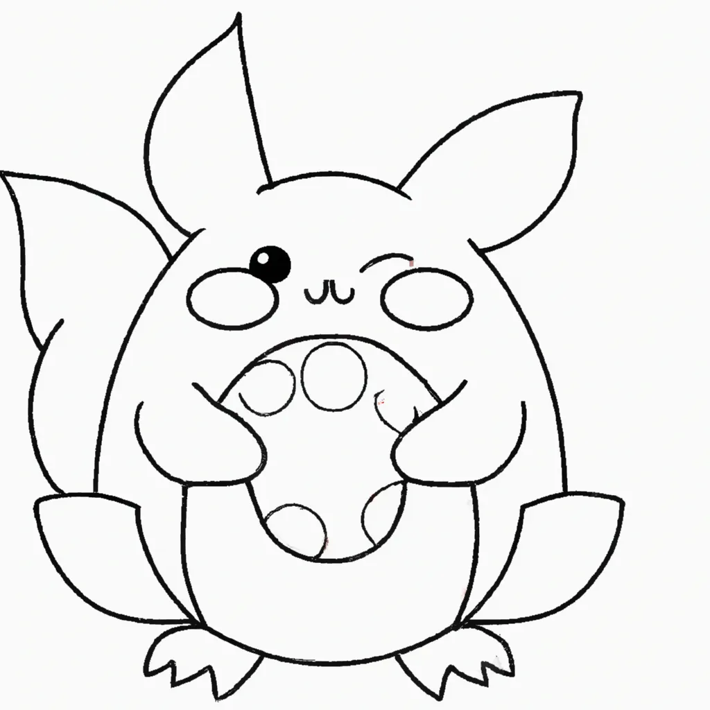 Aprenda a Colorir Chansey em 10 Desenhos Imprimíveis