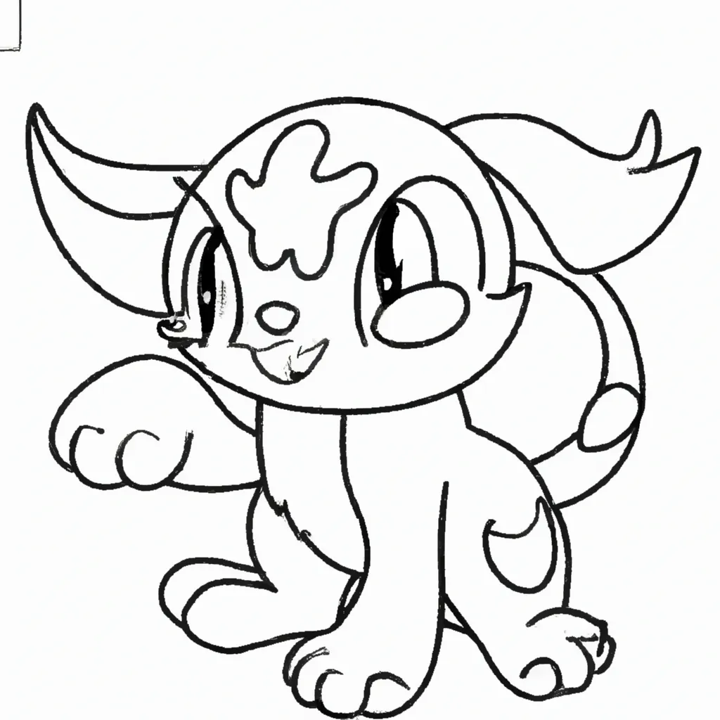 Desenhar o Pokémon Dewott: Passo a Passo para Imprimir e Colorir