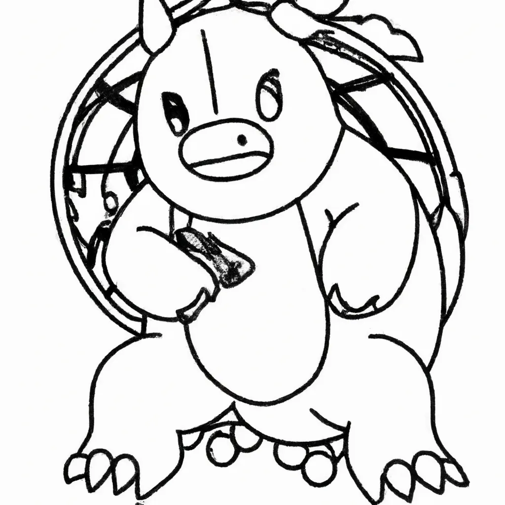 7 Desenhos de Pokémon Drowzee para Imprimir e Colorir!