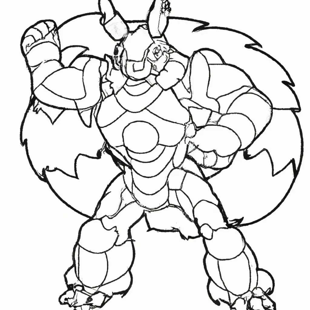 10 Desenhos de Pokémon Electabuzz para Imprimir e Colorir