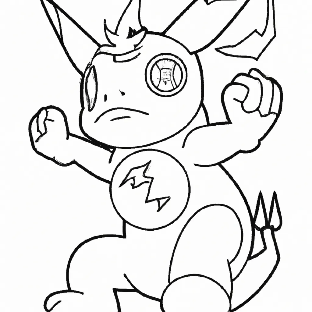 10 Desenhos de Pokémon Elektrik para Imprimir e Colorir