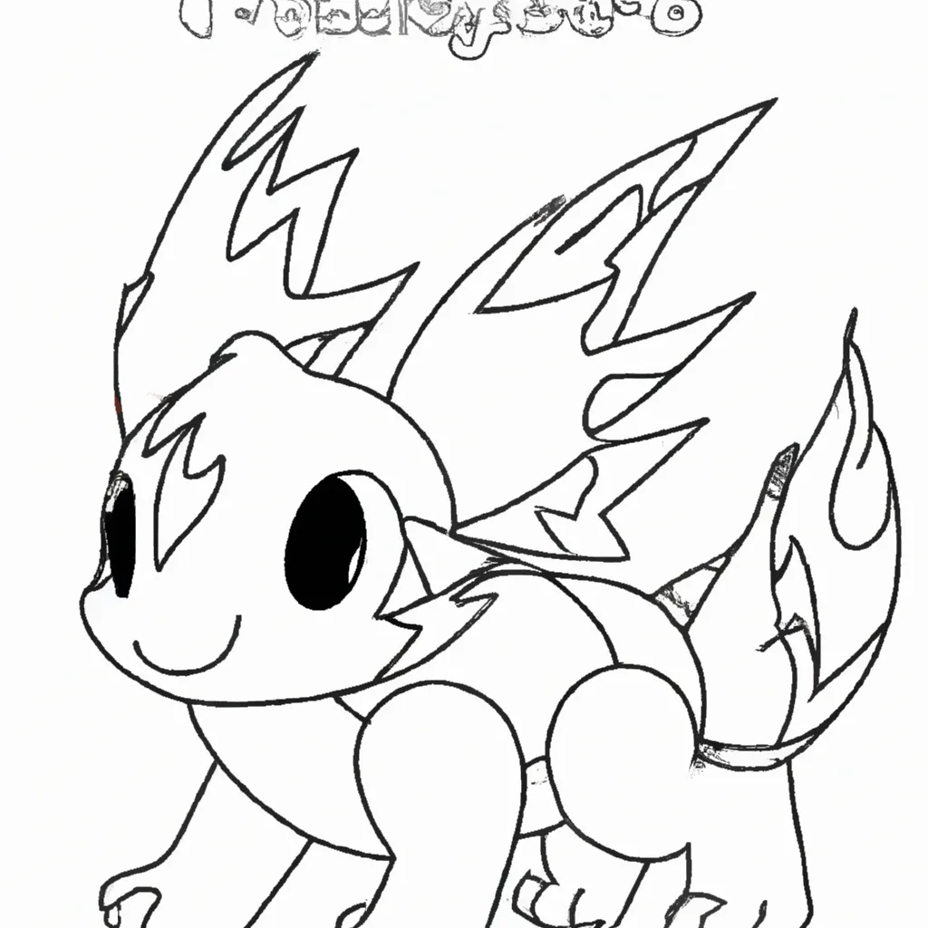 Desenhos de Pokémon Finneon para Imprimir e Colorir