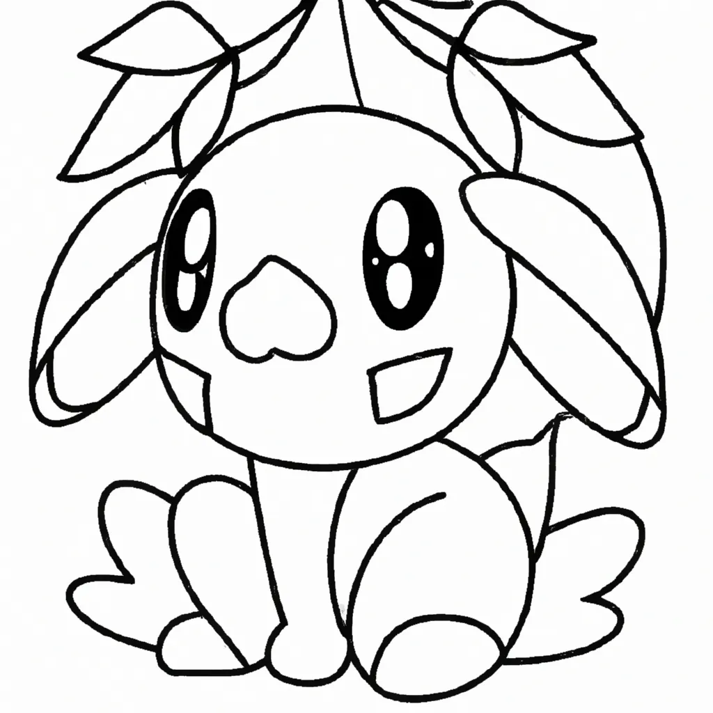 Desenhos de Pokémon Lileep para Imprimir e Colorir