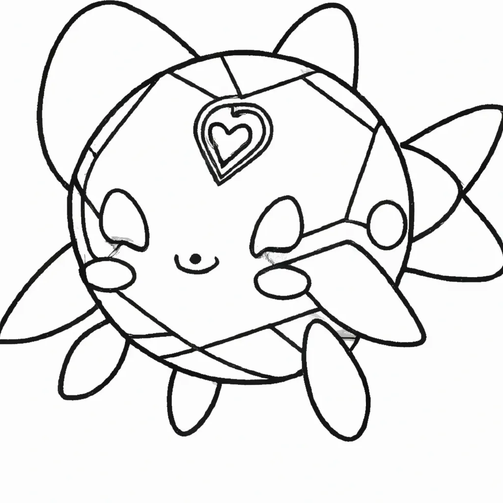10 Desenhos de Pokémon Luvdisc para Imprimir e Colorir