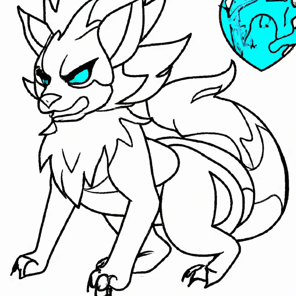 7 Desenhos de Pokémon Luxray para Imprimir e Colorir