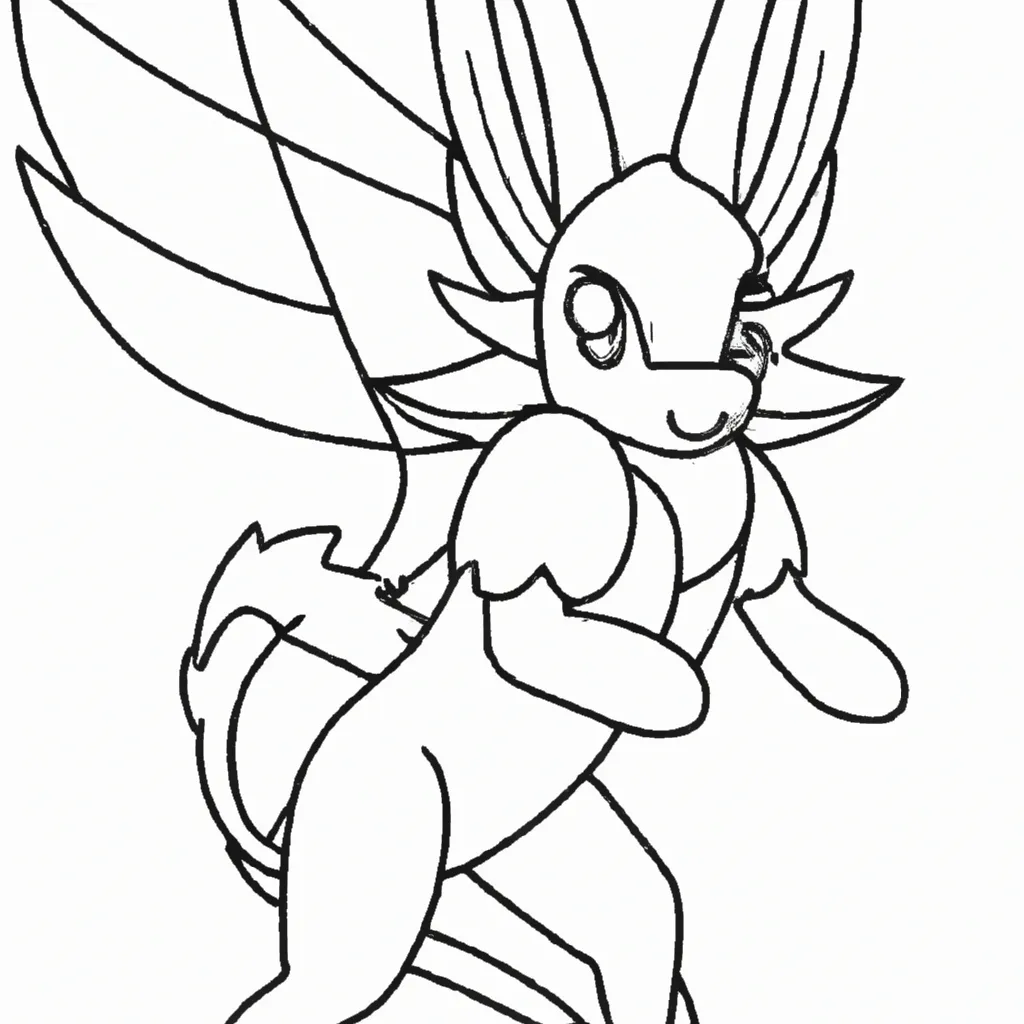 10 Desenhos de Pokémon Mesprit para Imprimir e Colorir
