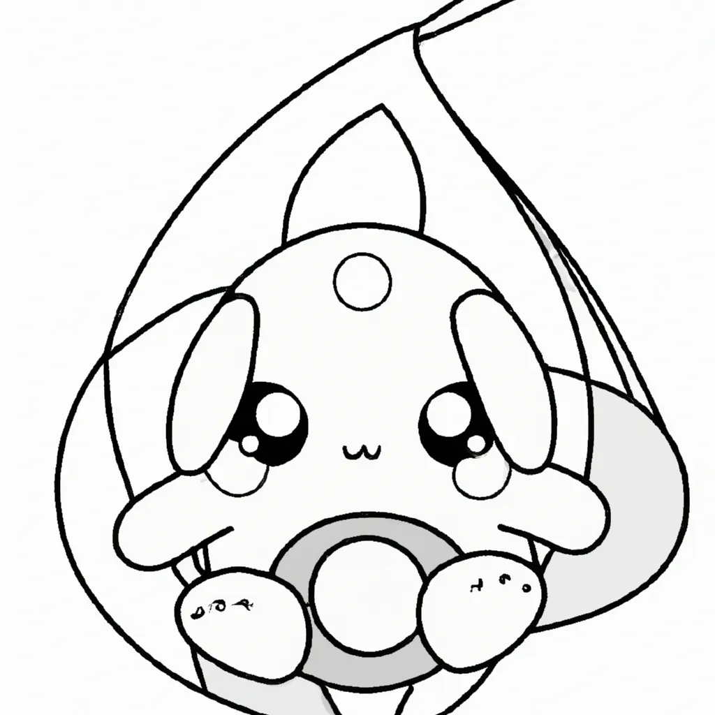 Desenhos de Pokémon Shuppet para Imprimir e Colorir