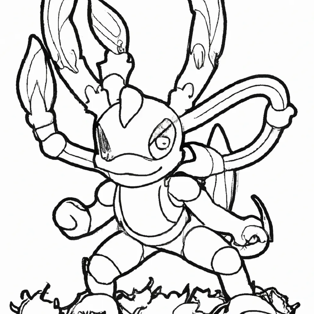 Desenhos de Pokémon Swampert para Imprimir e Colorir