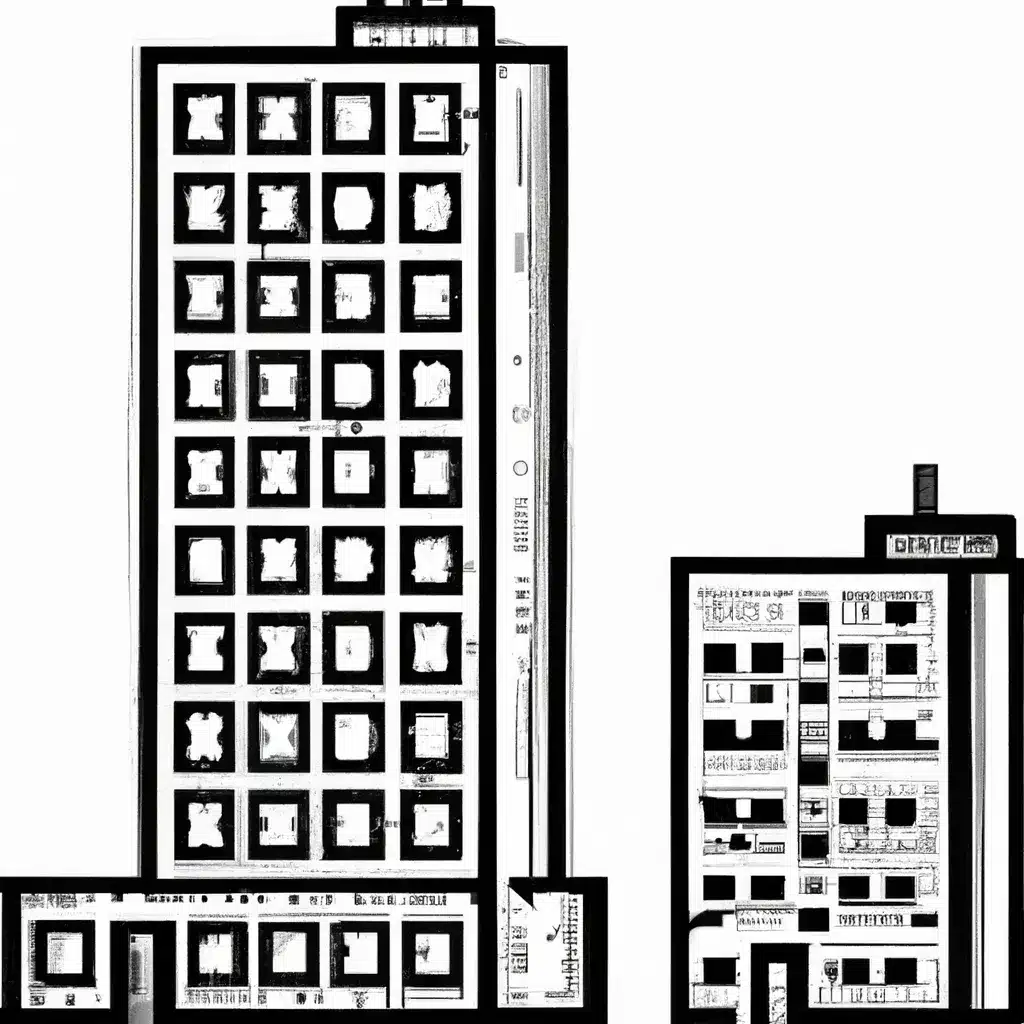 10 Desenhos de Prédios em Pixel Art para Imprimir e Colorir