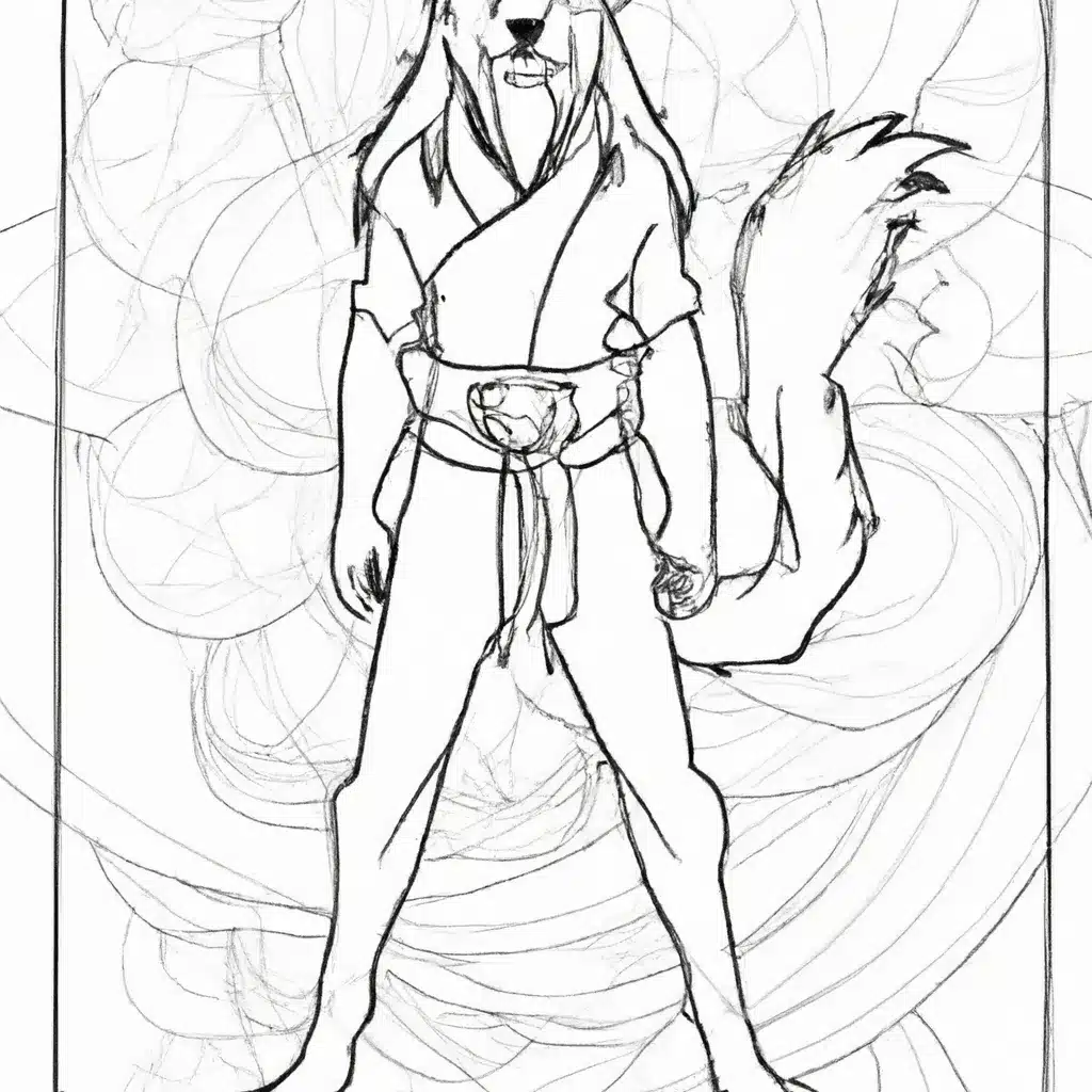 10 Desenhos de Sango (Inuyasha) para Imprimir e Colorir