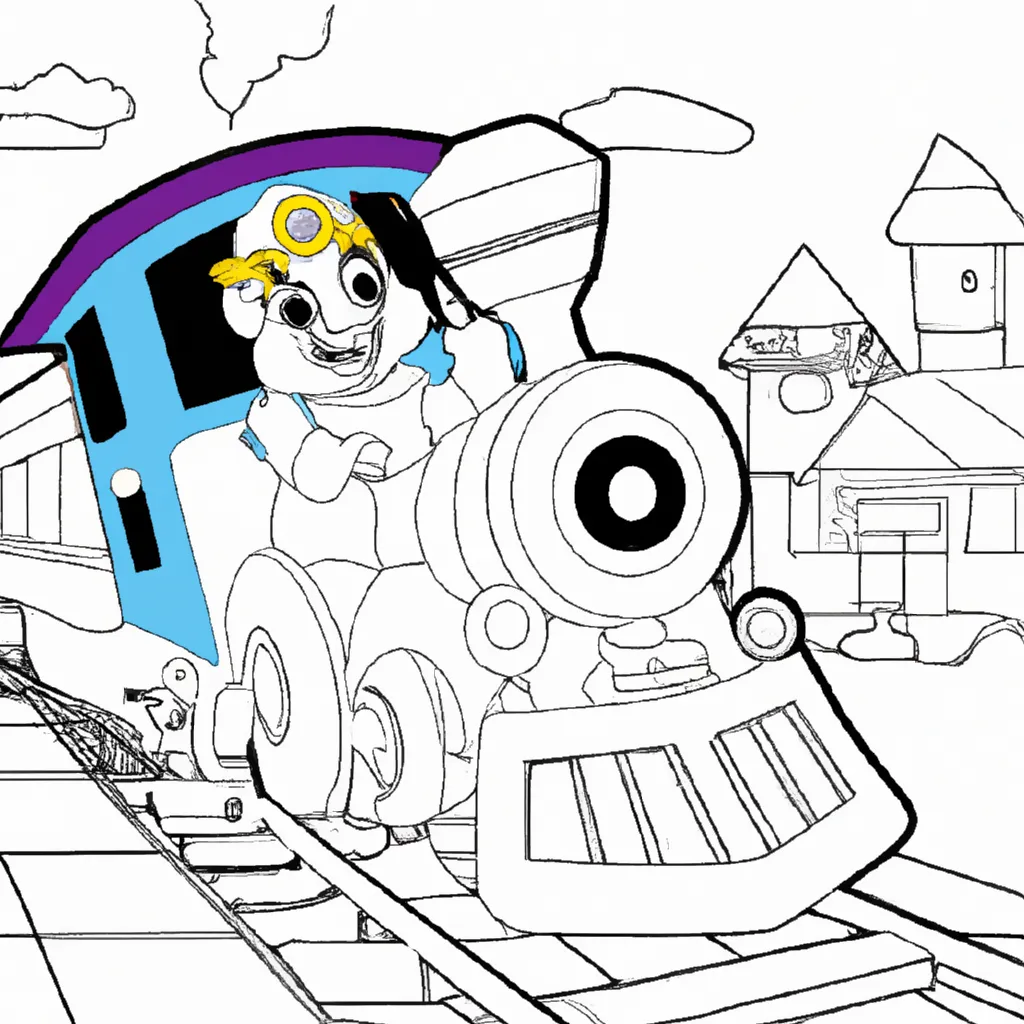 Chuggington para Imprimir e Colorir: Wilson, Koko e Brewster!
