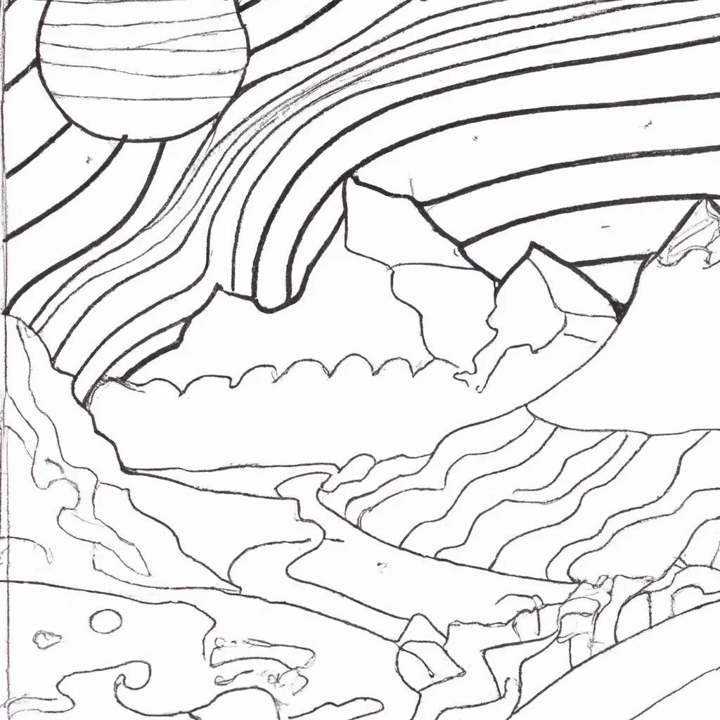 10 Desenhos de Planícies para Imprimir e Colorir.