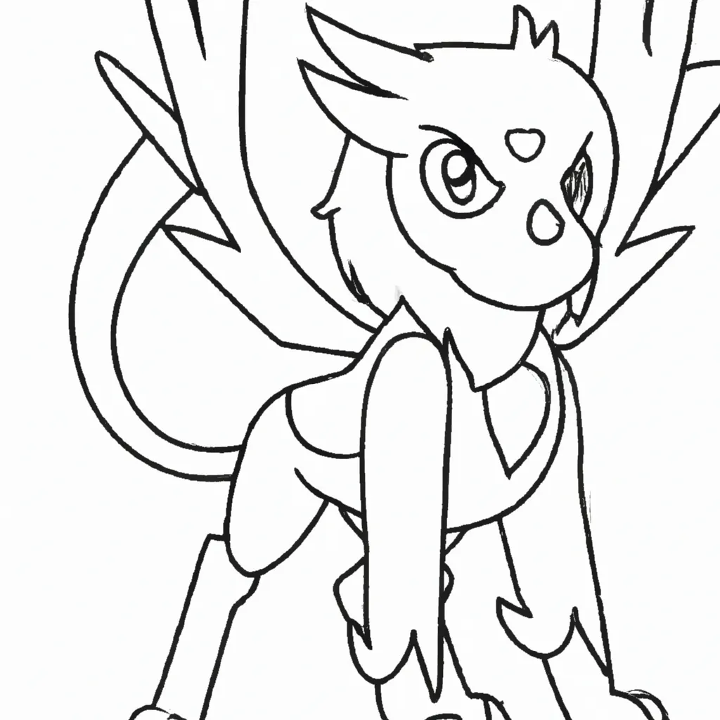 Desafio Pokémon Absol: 7 Desenhos para Imprimir e Colorir