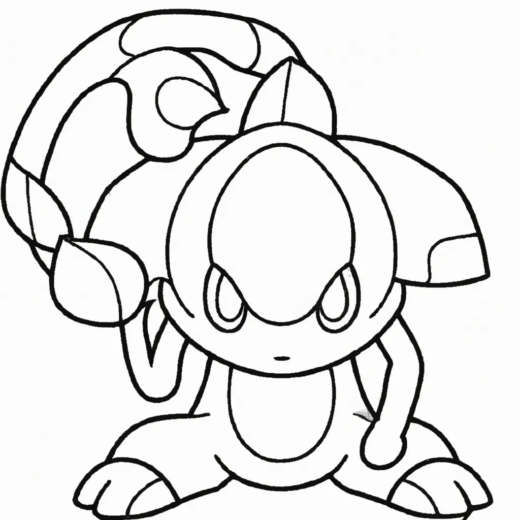7 Desenhos de Pokémon Hitmonlee para Imprimir e Colorir