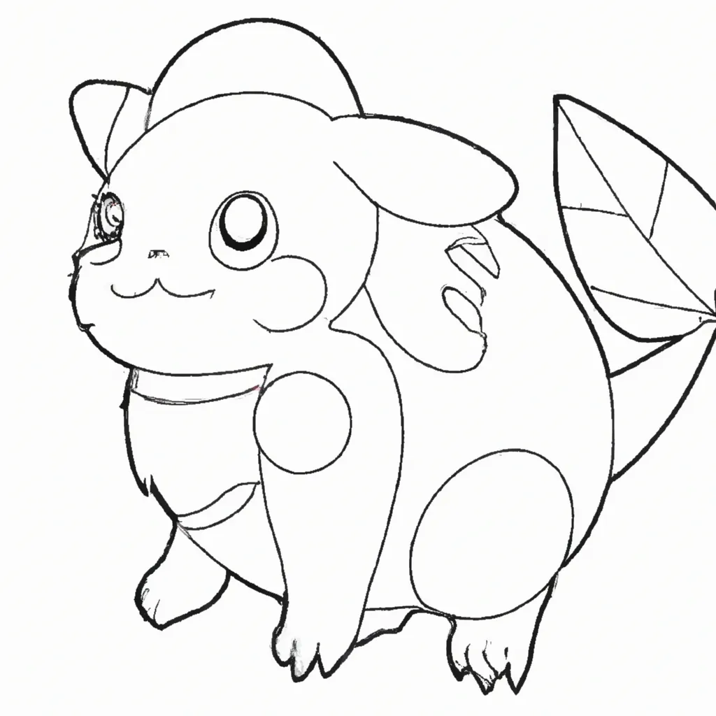 10 Desenhos de Pokémon Lechonk para Imprimir e Colorir