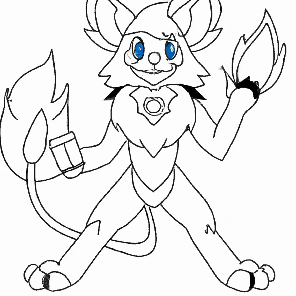 7 Desenhos de Pokémon Luxray para Imprimir e Colorir