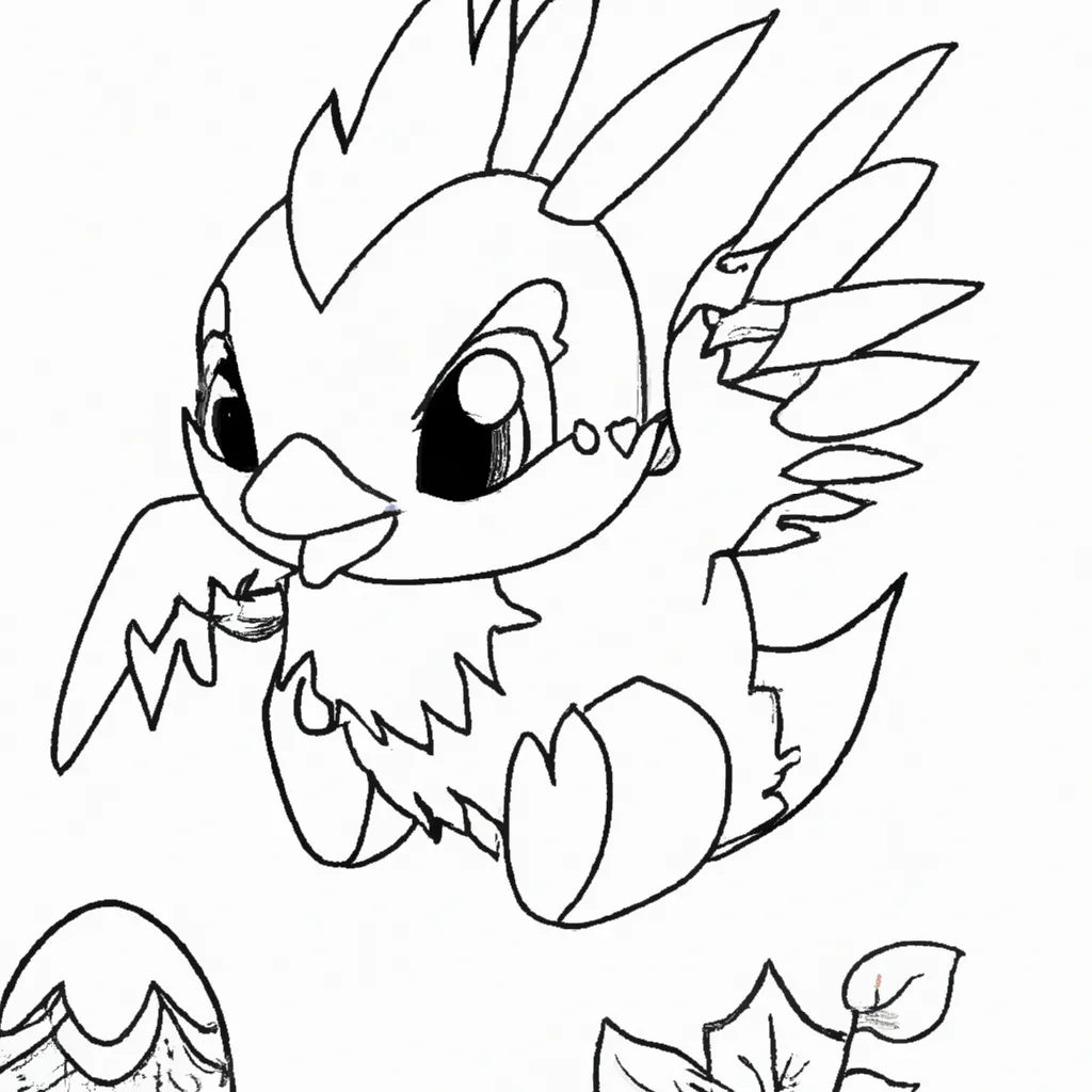 10 Desenhos de Pokémon Overqwil para Imprimir e Colorir