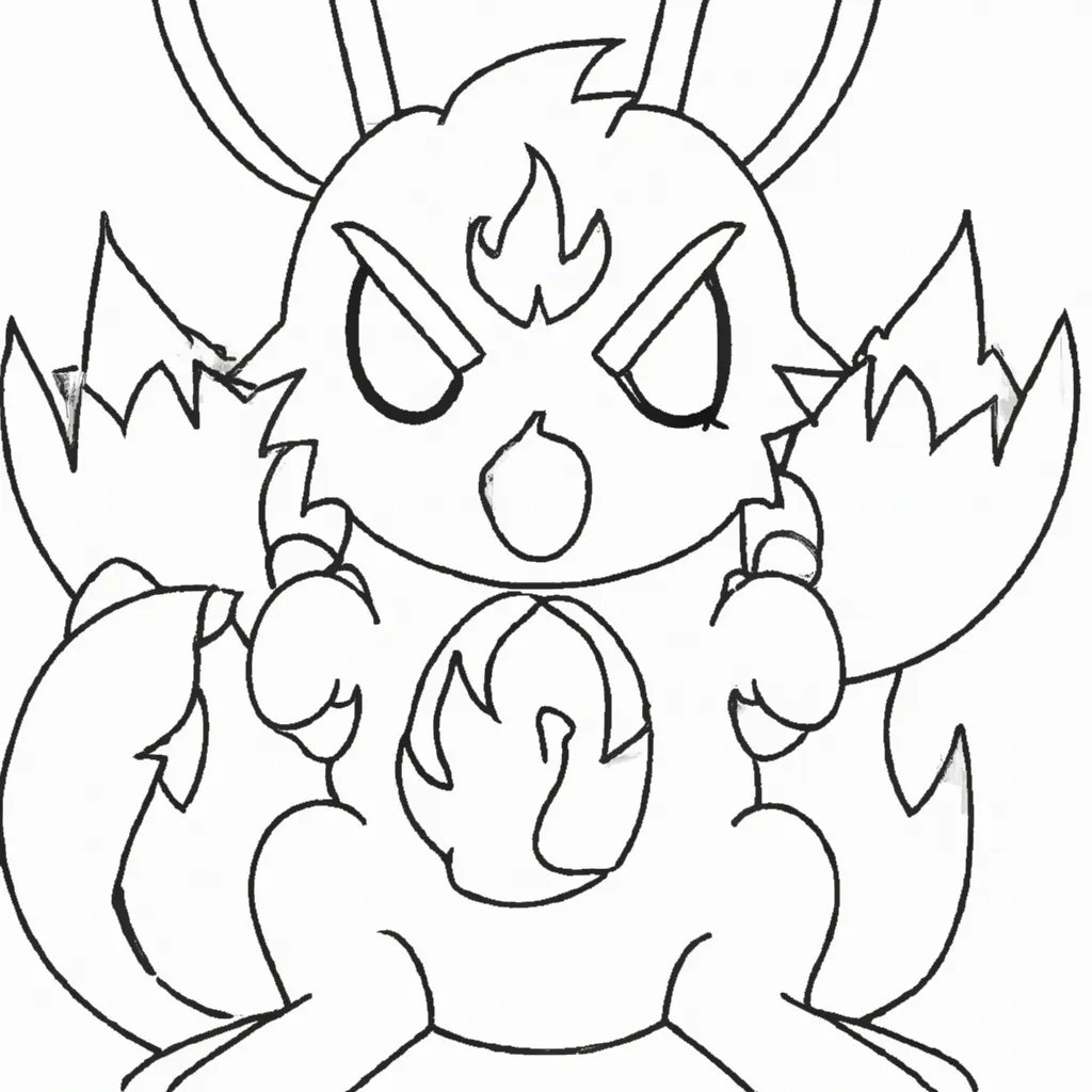 10 Desenhos de Pokémon Tynamo para Imprimir e Colorir