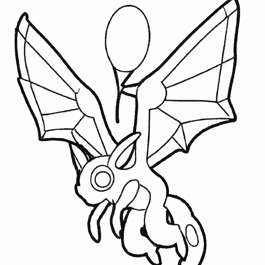 10 Desenhos de Pokémon Voador para Imprimir e Colorir