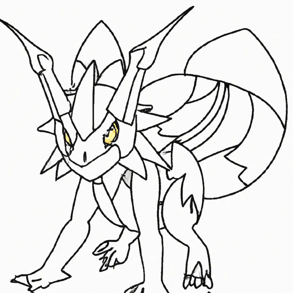 Desenhos de Pokémon Zacian para Imprimir e Colorir
