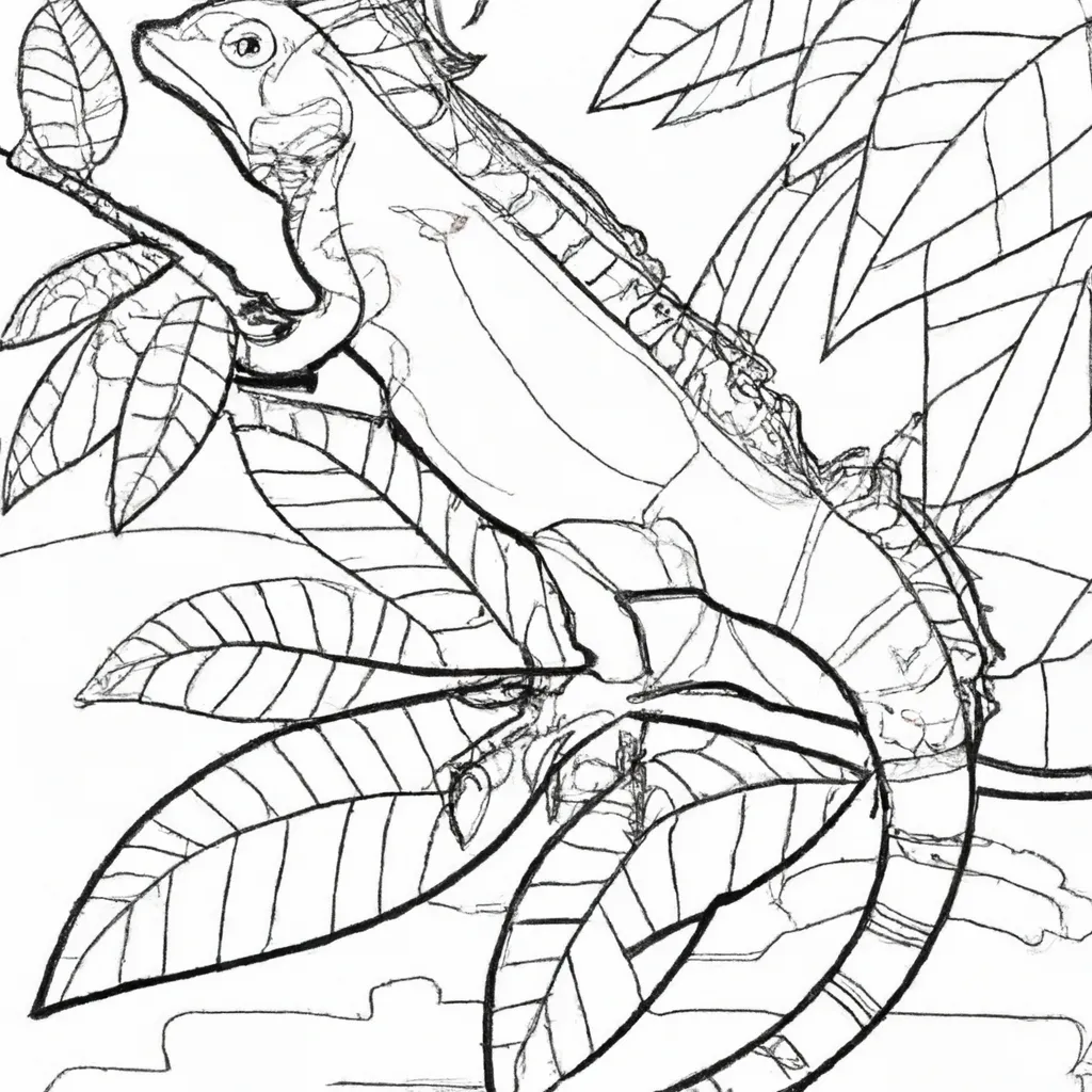 7 Desenhos de Basilisco para Imprimir e Colorir