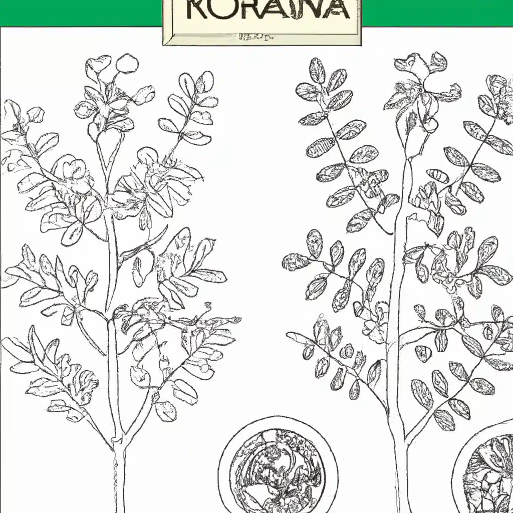 7 Desenhos de Moringa para Imprimir e Colorir