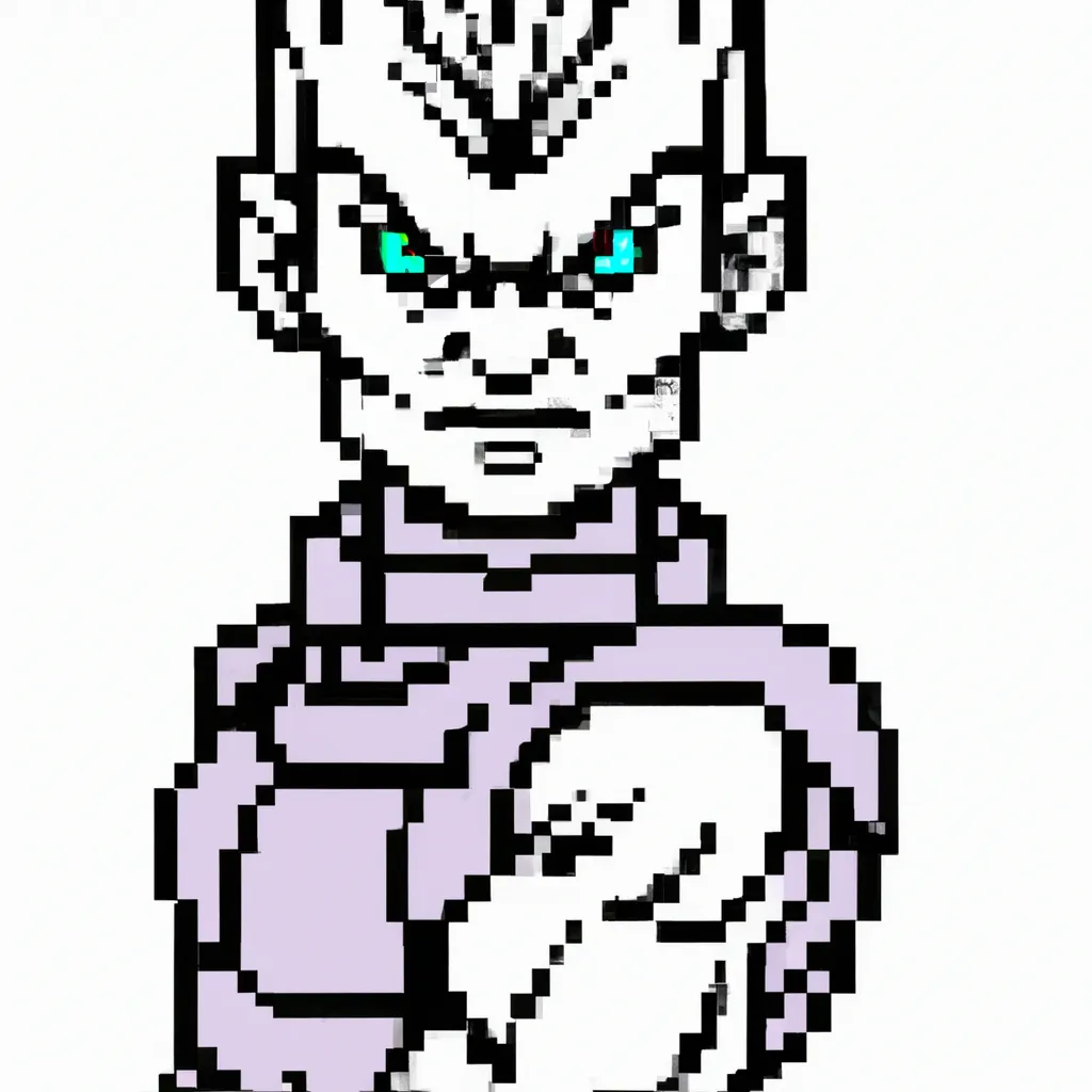 Divirta-se Colorindo o Freeza em Pixel Art!