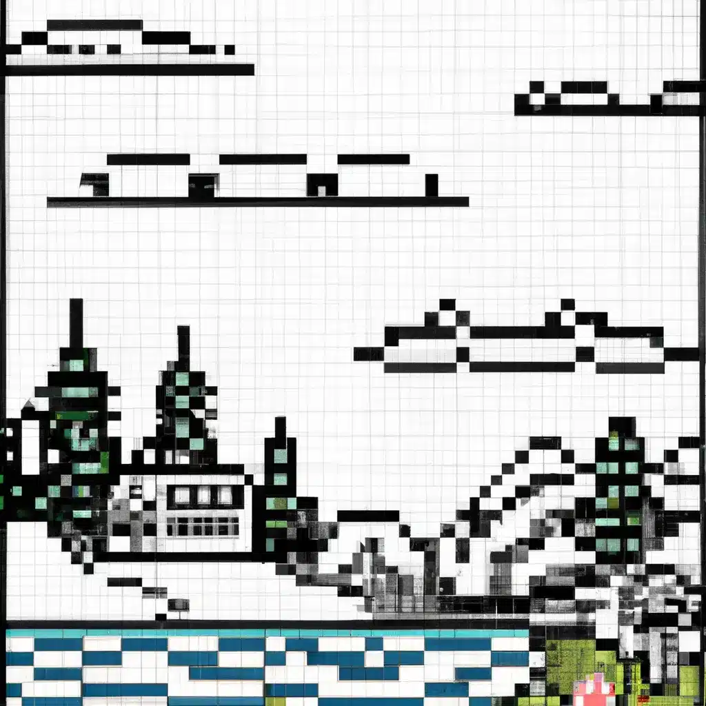 Explore a Natureza com Desenhos em Pixel Art!