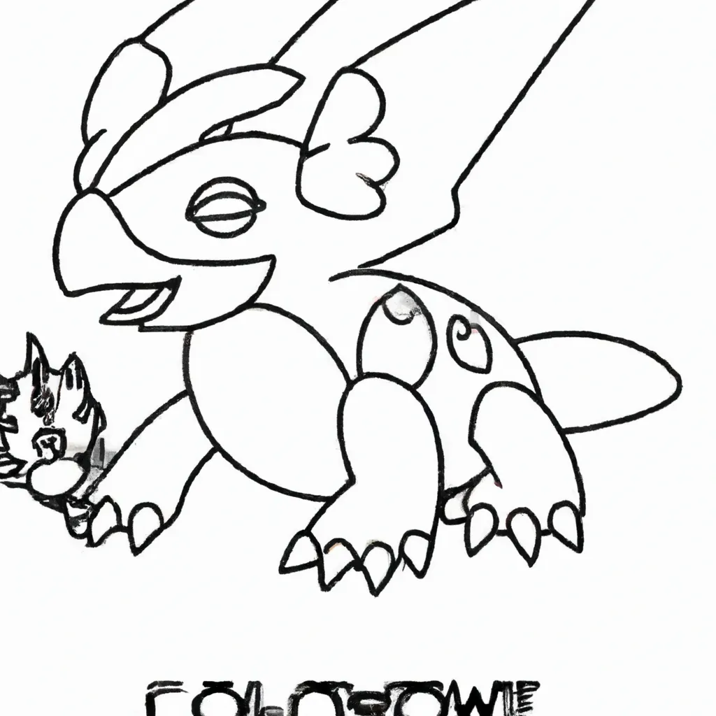 Desenhar Croconaw: 7 Modelos para Imprimir e Colorir