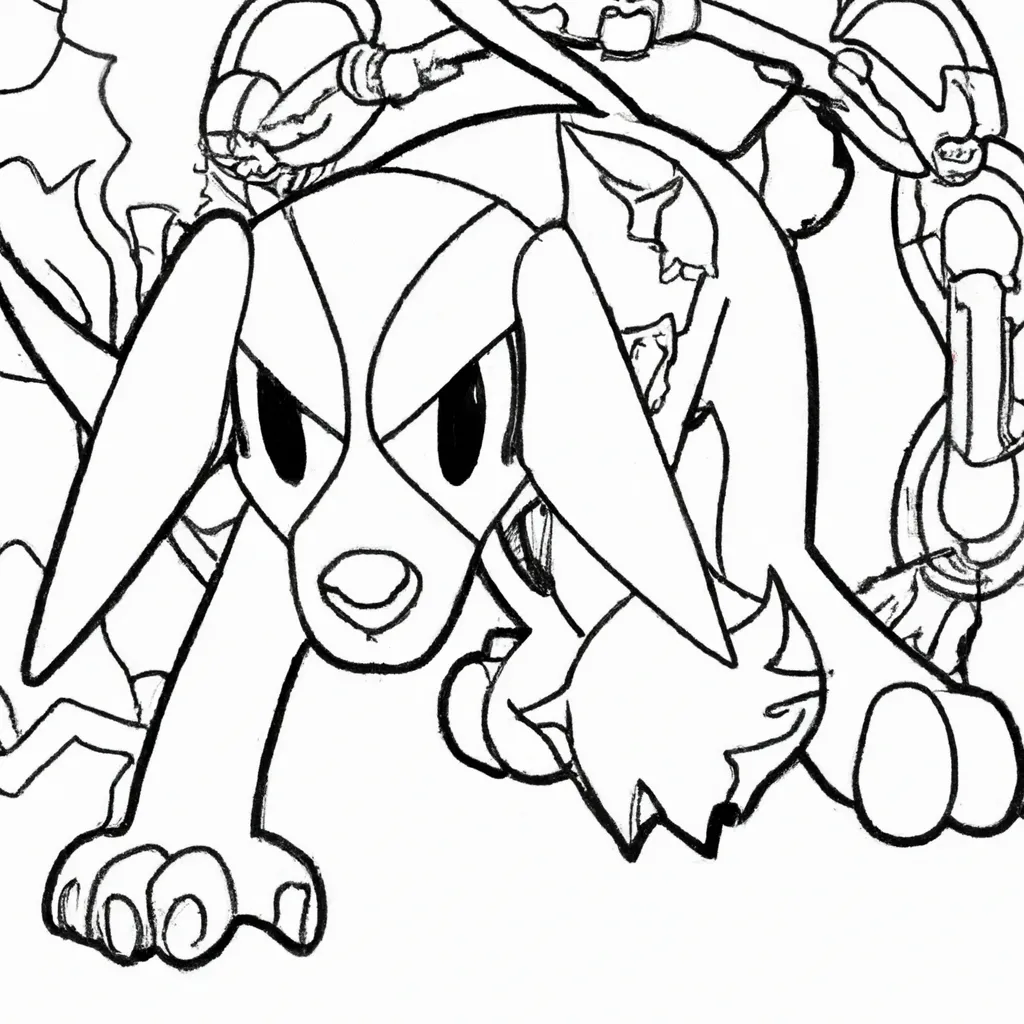 7 Desenhos de Pokémon Houndoom para Imprimir e Colorir