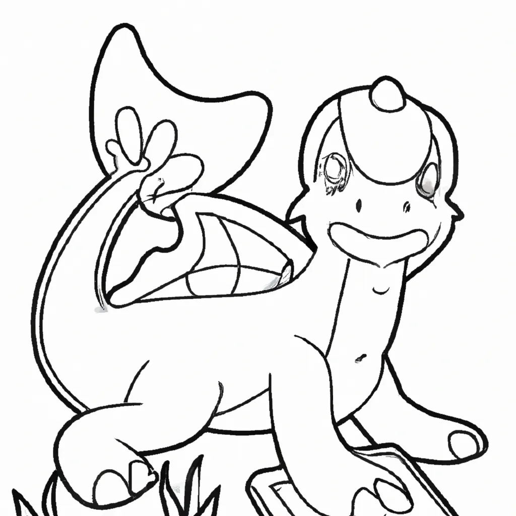 7 Desenhos de Pokémon Lapras para Imprimir e Colorir