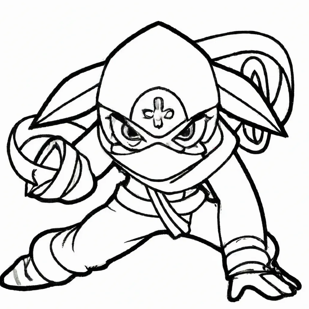 7 Desenhos de Pokémon Ninjask para Imprimir e Colorir