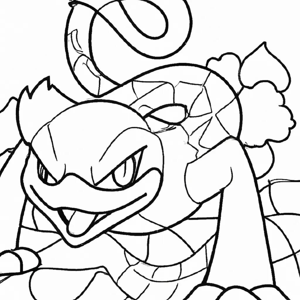 10 Desenhos de Pokémon Seviper para Imprimir e Colorir