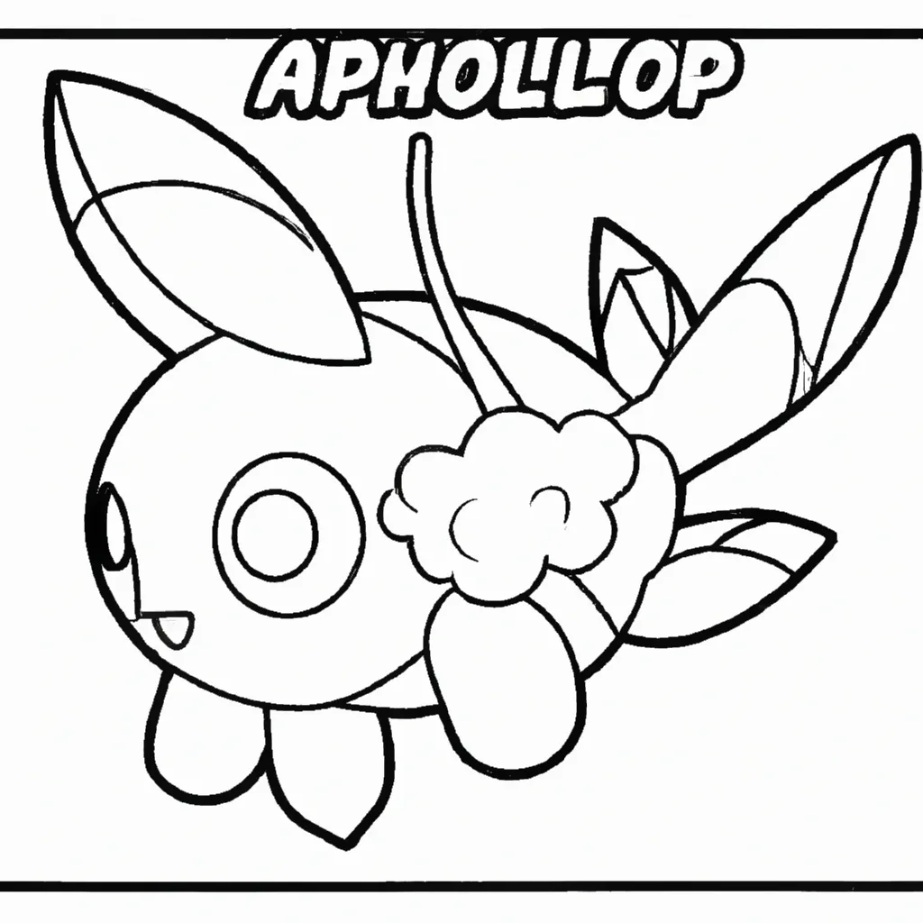 Desenhos de Pokémon Skiploom para Imprimir e Colorir