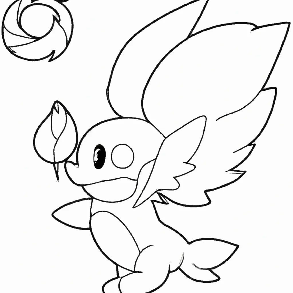 Desenhar Swablu: 7 Modelos para Imprimir e Colorir