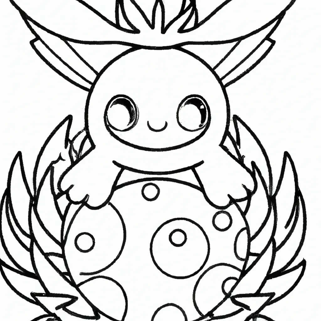 Desenhos Incríveis de Pokémon Venonat para Imprimir e Colorir