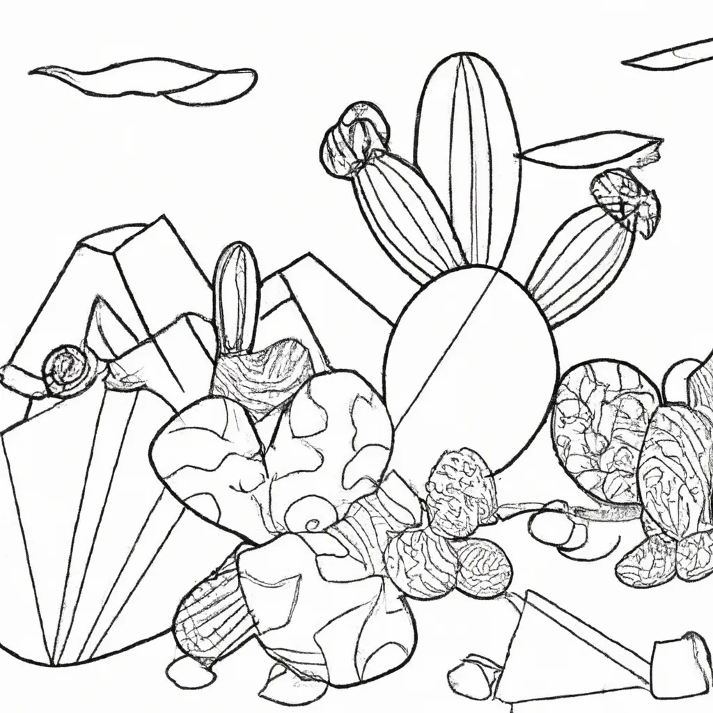 10 Incríveis Desenhos de Rochas para Imprimir e Colorir