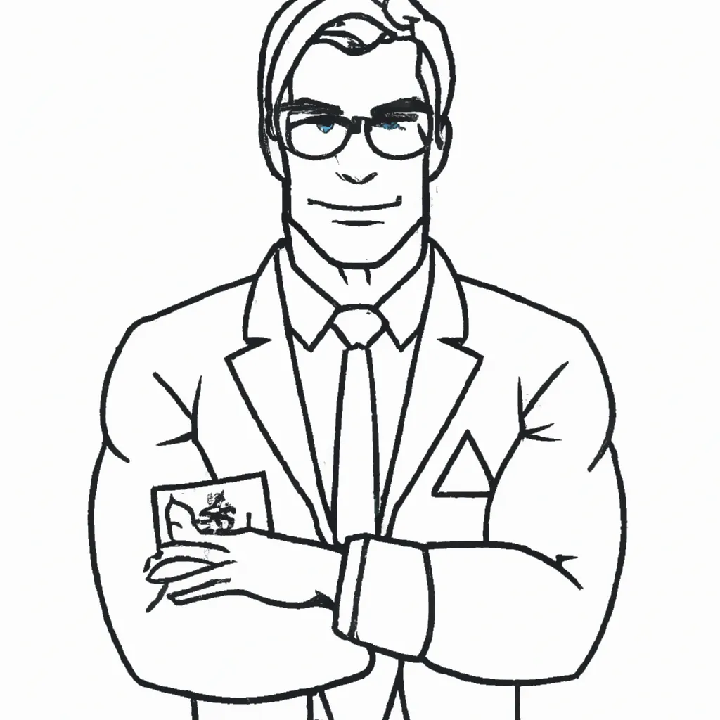 7 Desenhos de Dexter Morgan para Imprimir e Colorir