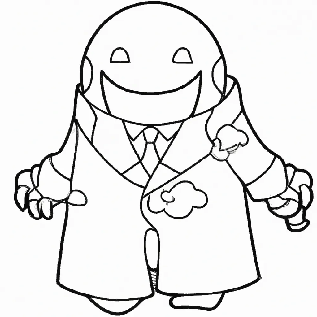 Koro-sensei: 10 Desenhos para Imprimir e Colorir