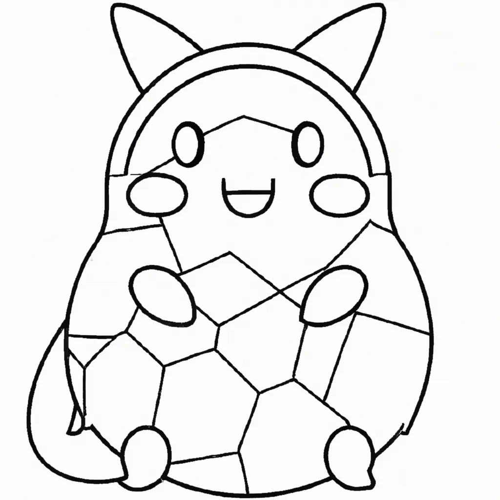 10 Desenhos de Pokémon Ditto para Imprimir e Colorir
