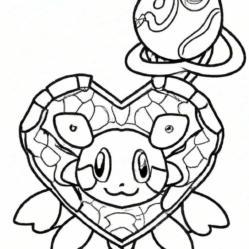 10 Desenhos de Pokémon Luvdisc para Imprimir e Colorir