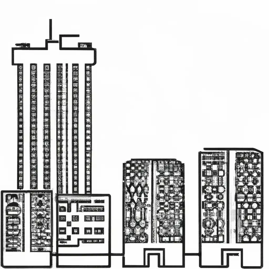 10 Desenhos de Prédios em Pixel Art para Imprimir e Colorir