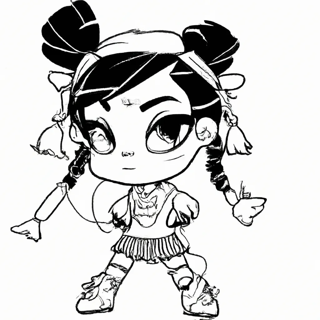 10 Desenhos de Vanellope Von Schweetz para Imprimir e Colorir